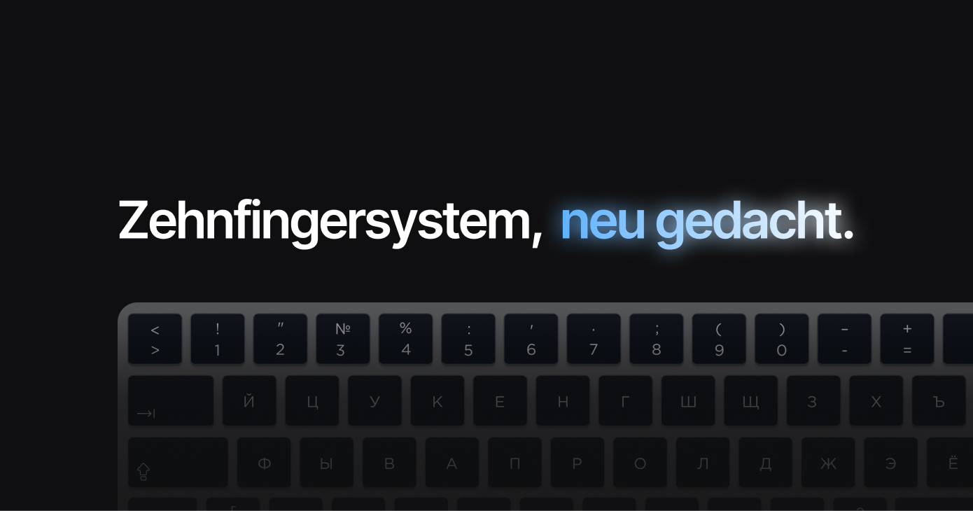 Das Zehnfingersystem von Grund auf lernen | Typing School